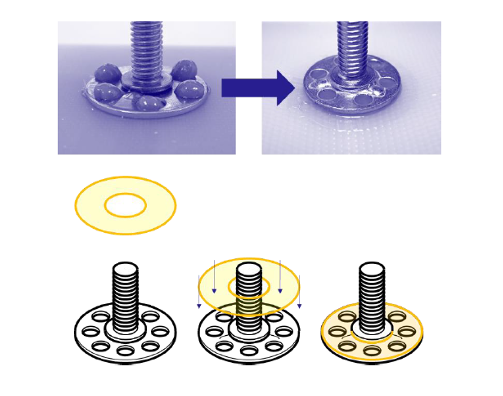 composite panel fasteners for automotive