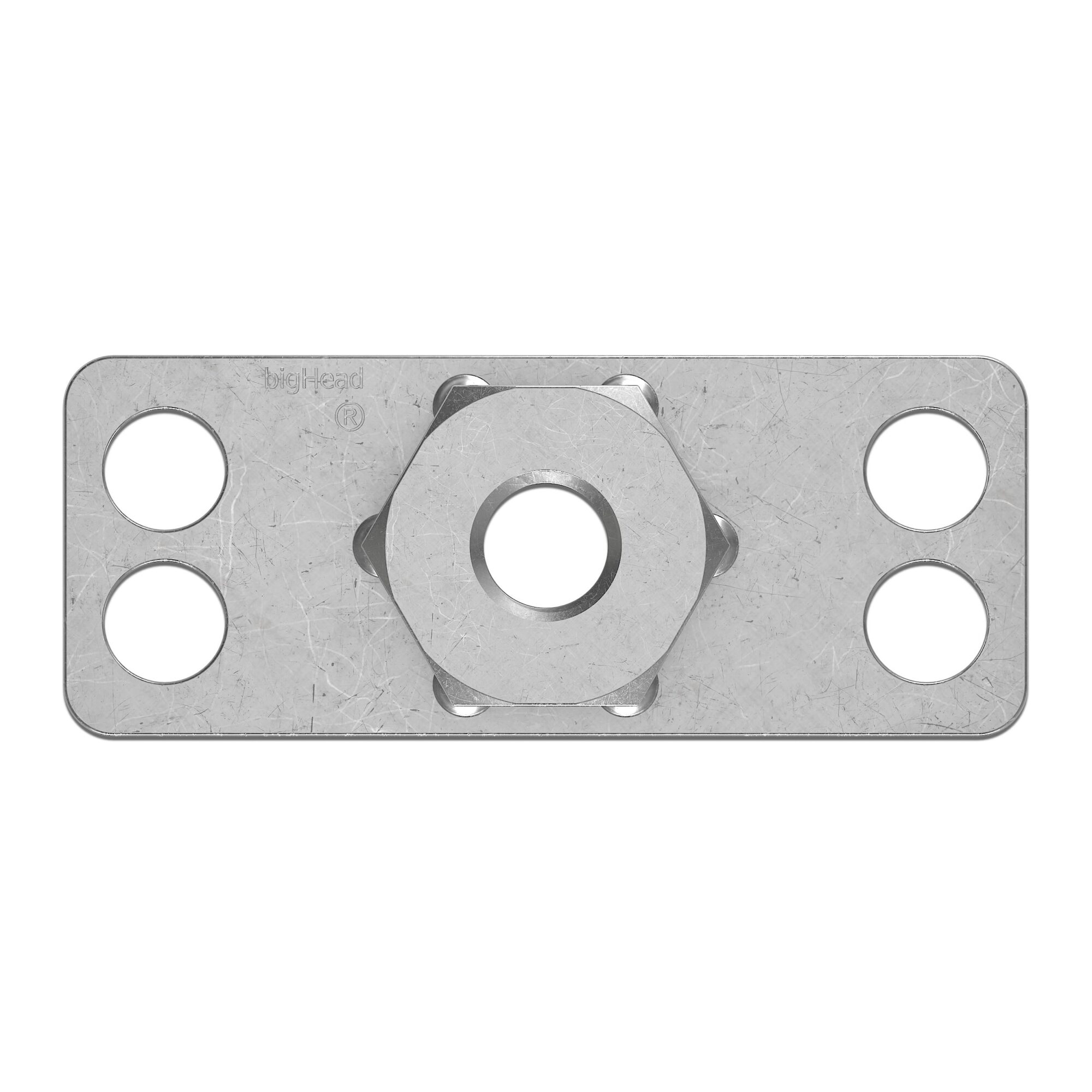 Sighted internally threaded nut | ST38A | bigHead® Bonding Fastener